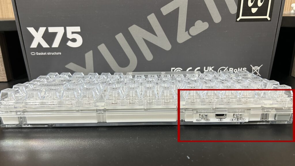 「YUNZII X75 PRO」レビュー