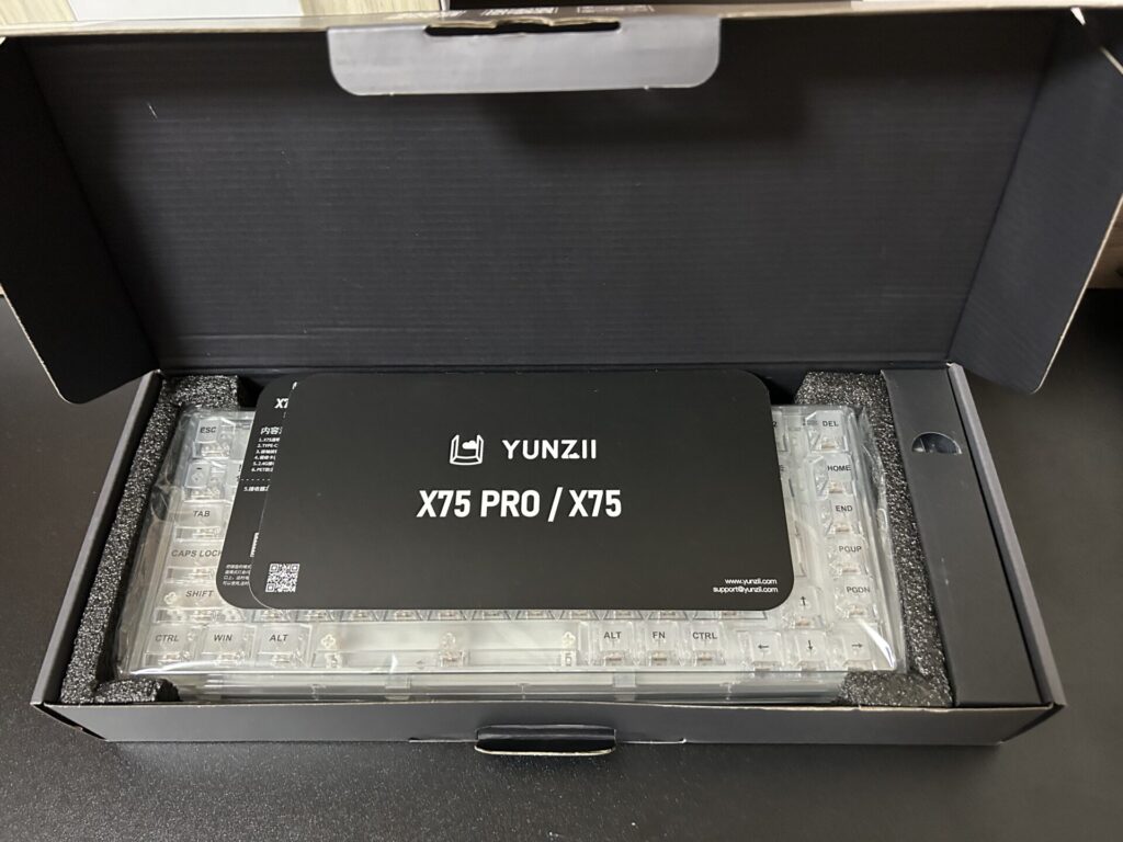 「YUNZII X75 PRO」レビュー